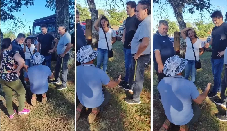 Querés que me humille?”: Qué dijo el productor que se arrodilló ante el ...
